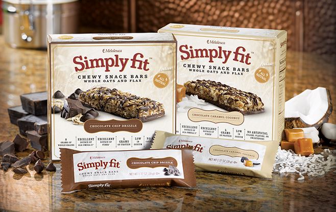 Simply Fit Chewy Snack Bars by Melaleuca